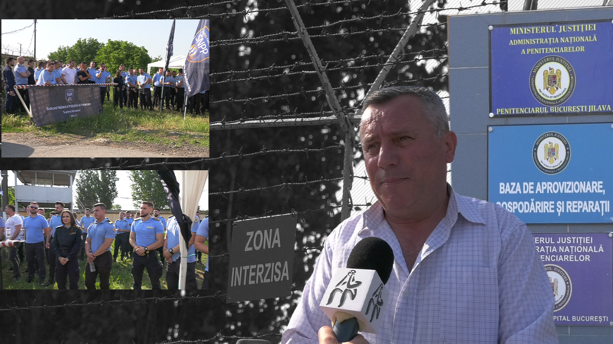 Angajații Penitenciarului Jilava, protest de atenționare