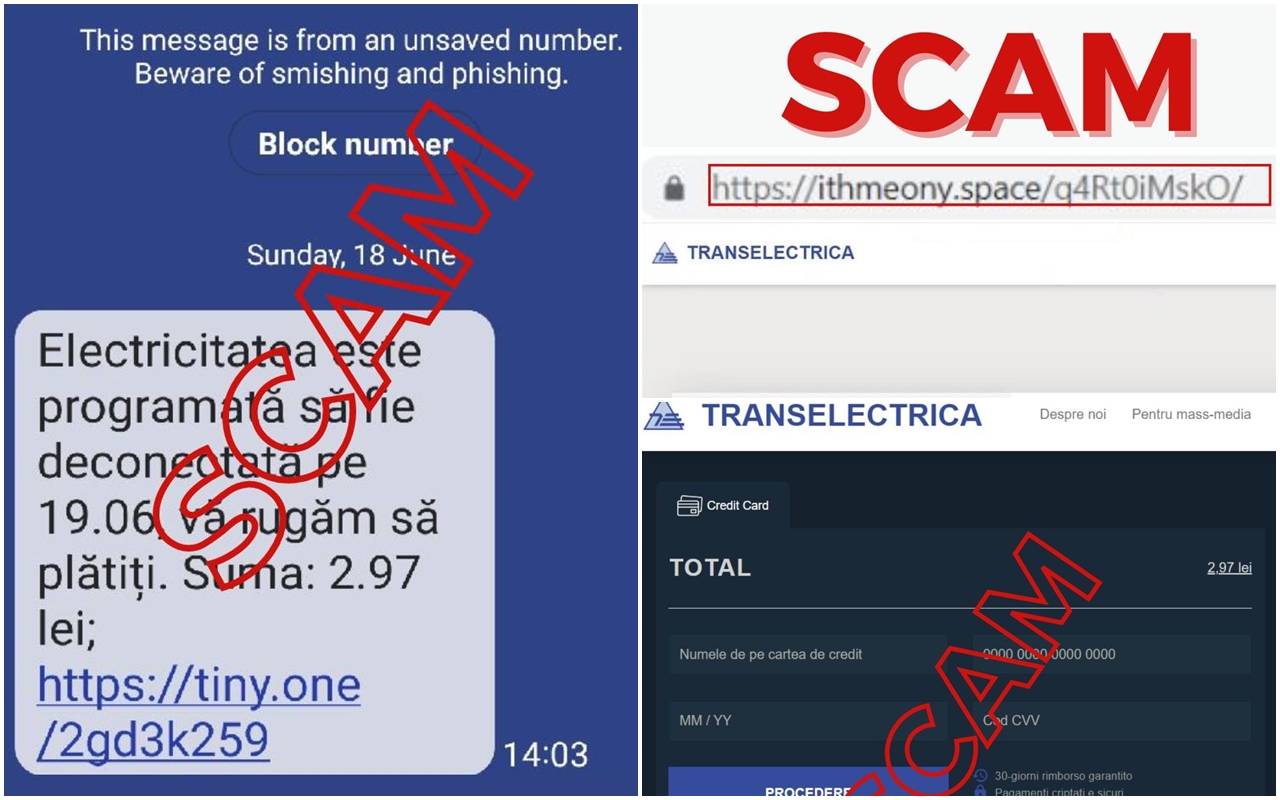 Atacuri de tip phishing în numele Transelectrica. Consumatorii casnici primesc facturi false și ...