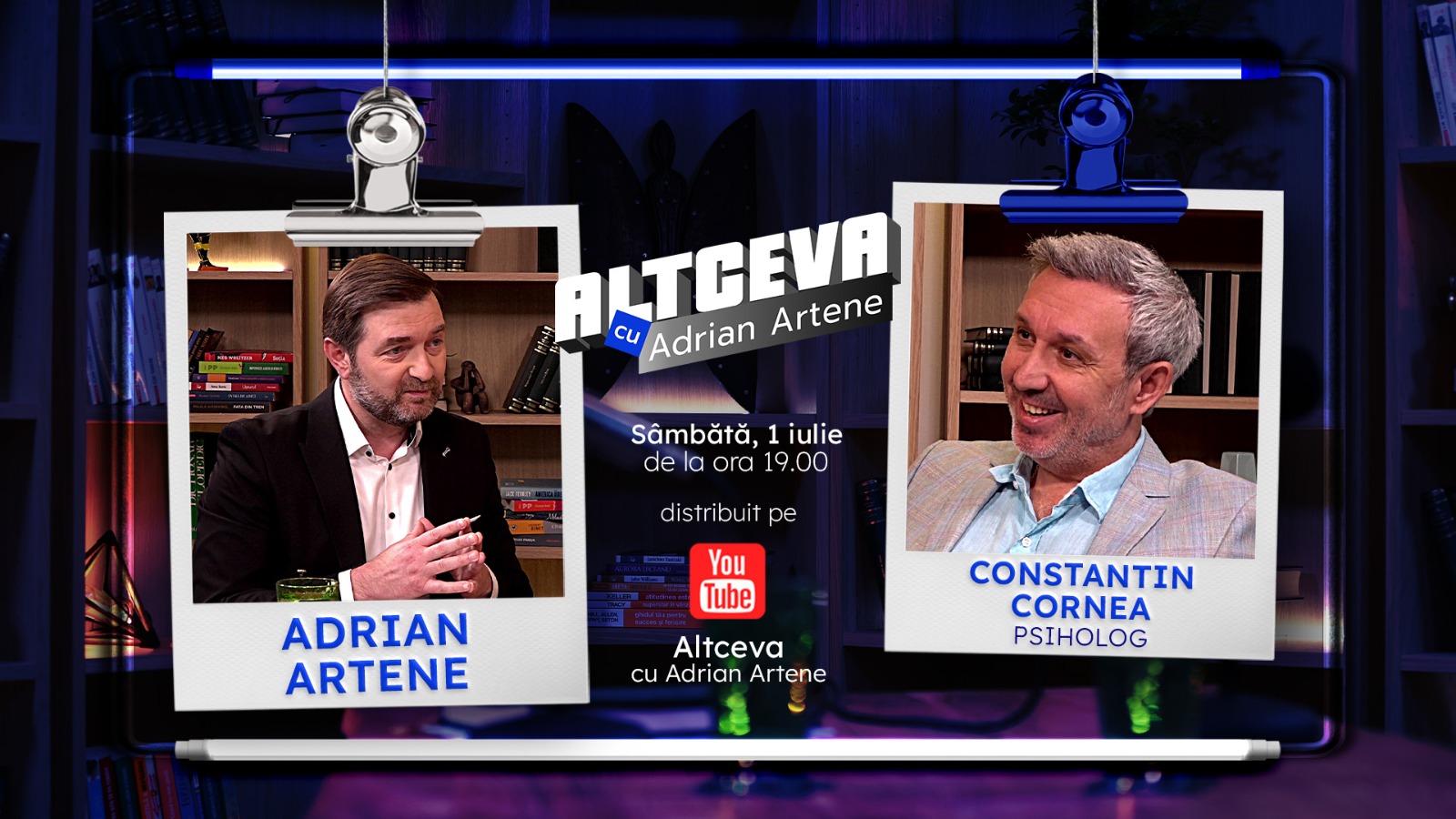 Psihologul Constantin Cornea este invitat la podcastul ALTCEVA