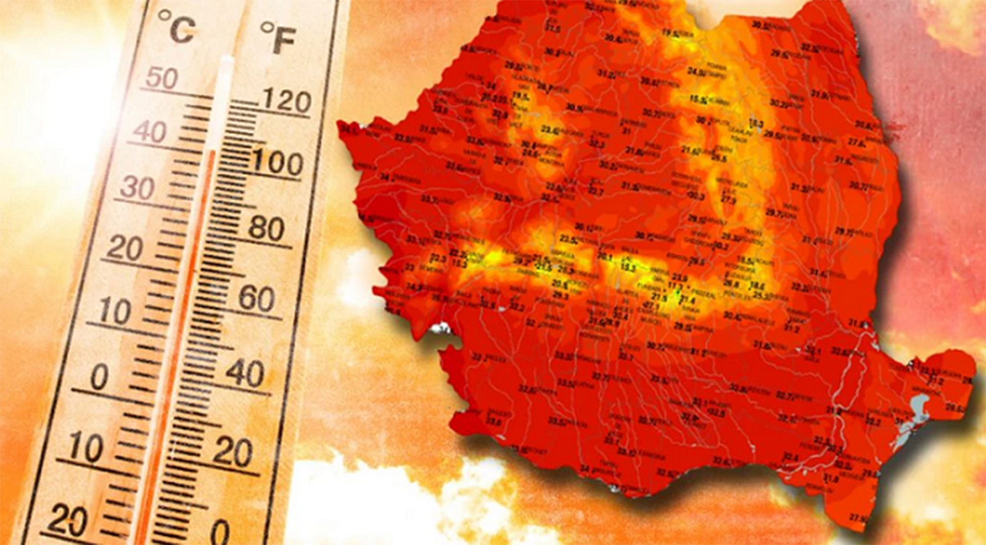 Meteorologii Accuweather anunță temperaturi de peste 40 de grade în România. Ce se întâmplă joi ...