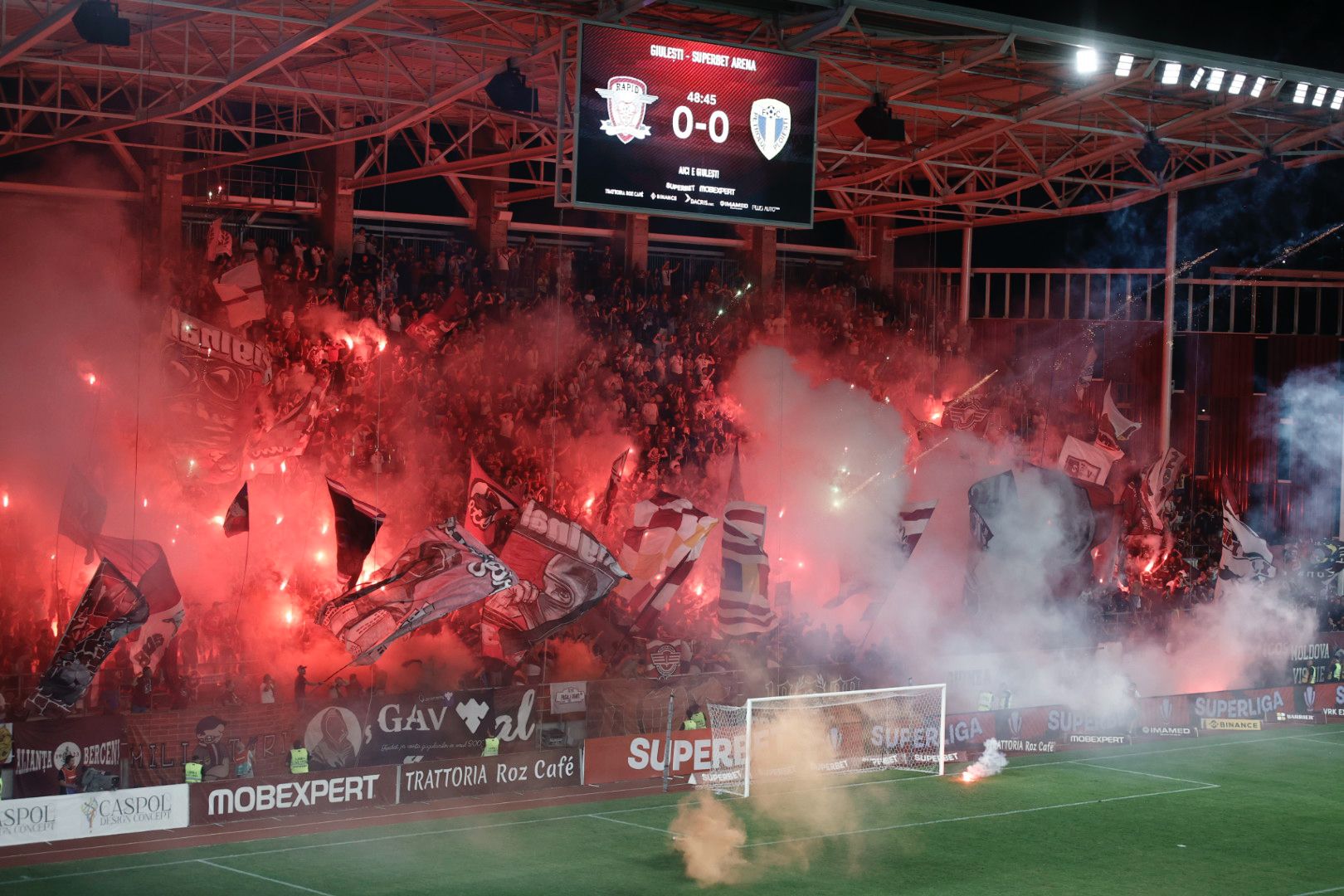 Rapid, pe un butoi de PULBERE cu Cristiano Bergodi