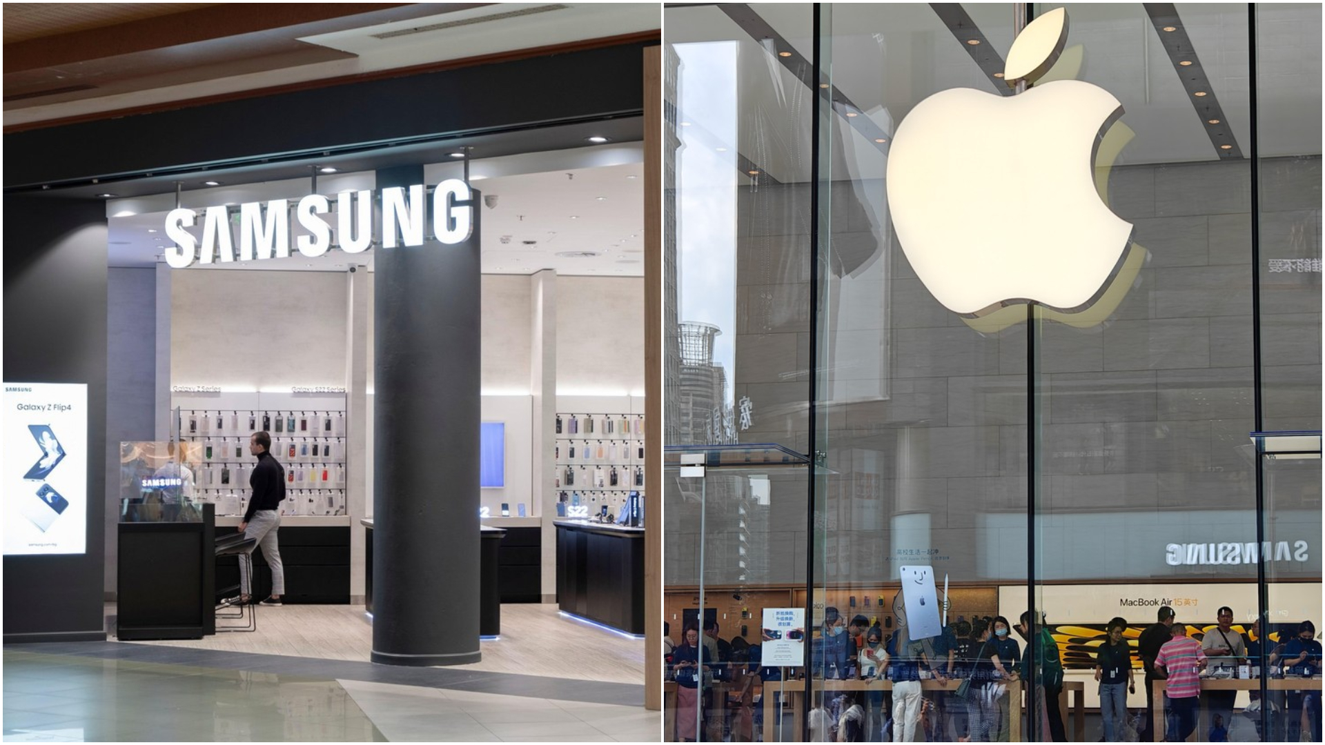 Pentru prima dată în 20 de ani, APPLE nu a bătut SAMSUNG în competiția ...