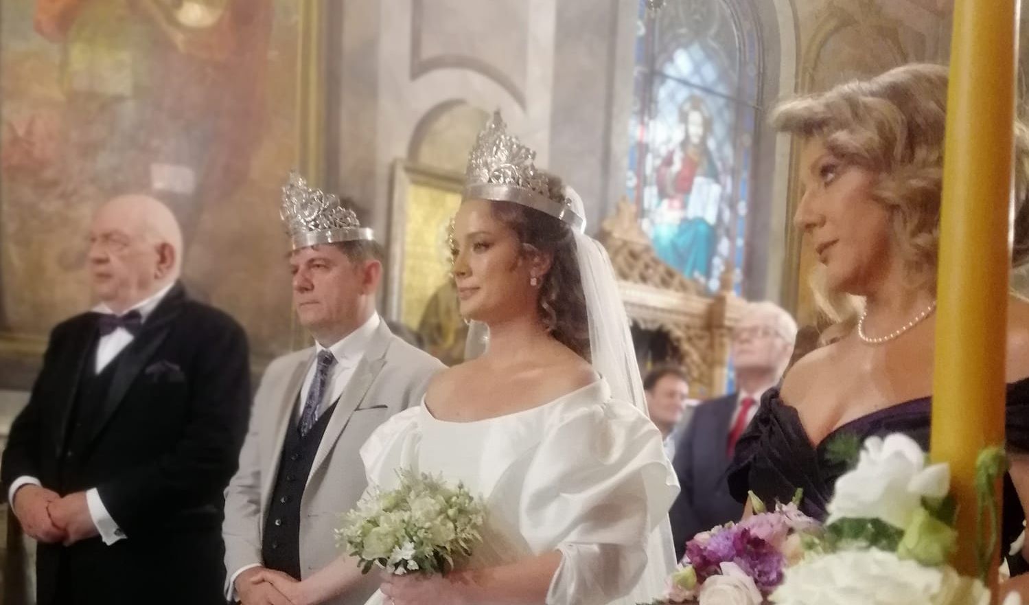 Vlad Zamfirescu a făcut nunta cu Diana Roman