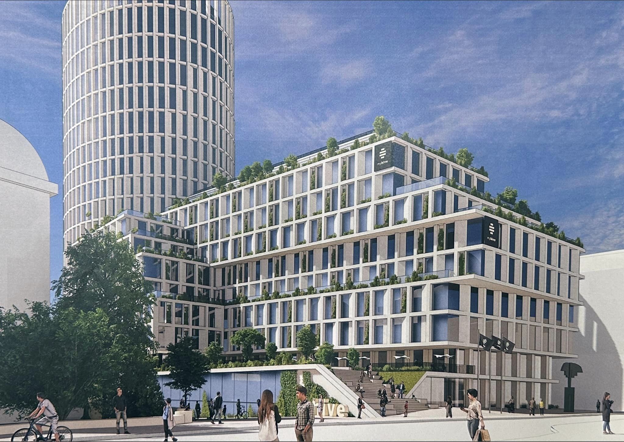 Clădirea Bancorex de pe Calea Victoriei se reface