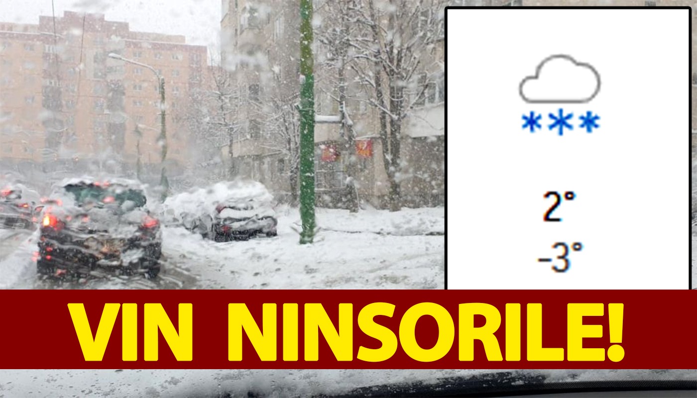 Meteorologii Accuweather anunță că vine iarna în România, în noiembrie! Pe ce dată vin ninsorile