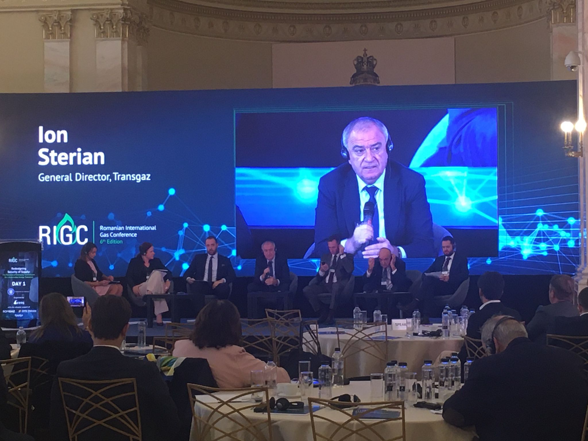 Ion Sterian, Transgaz: Construcția conductei Tuzla–Podișor, care preia ...