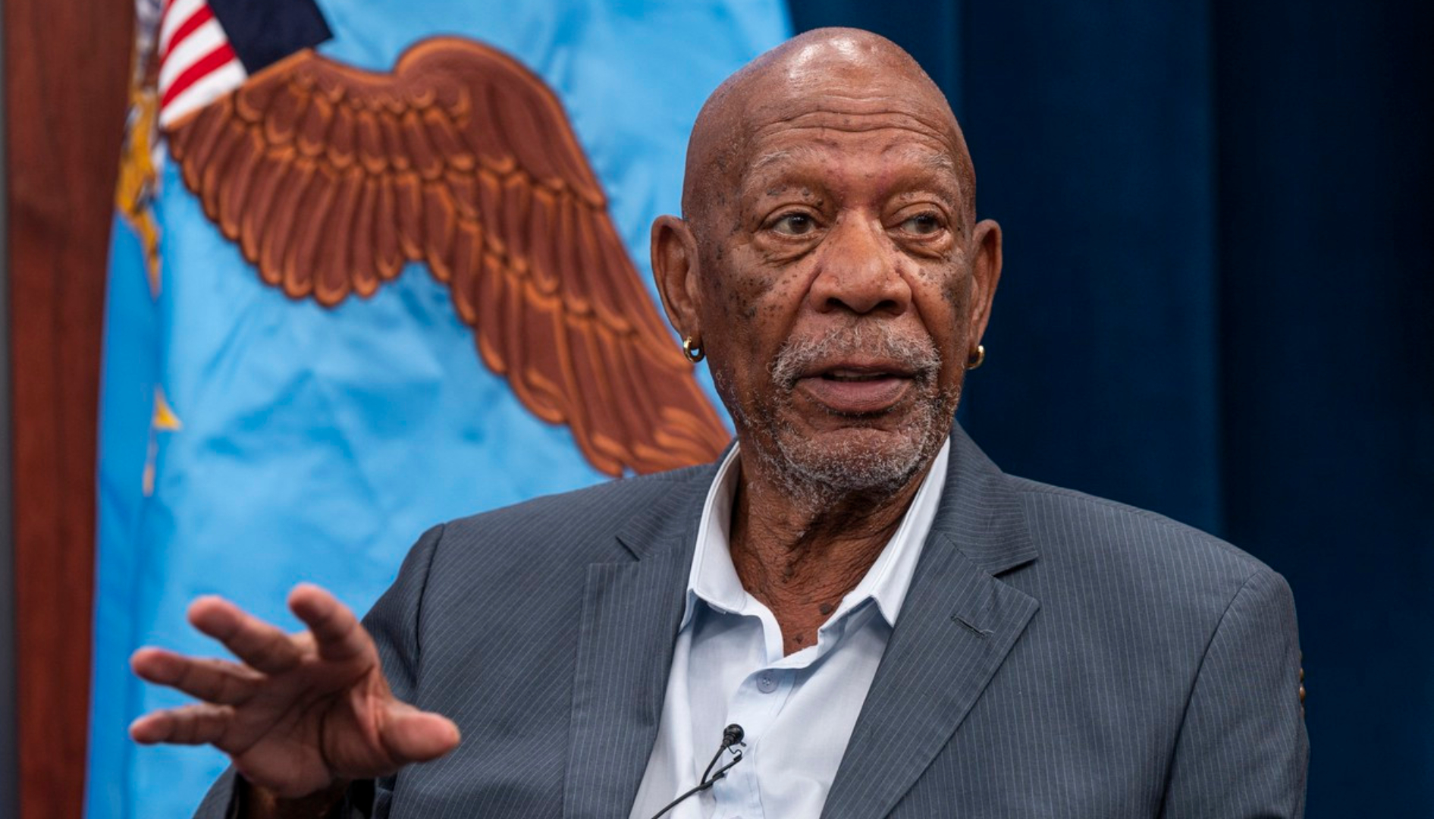 Marele actor Morgan Freeman a dezvăluit secretul: De ce poartă câte un ...