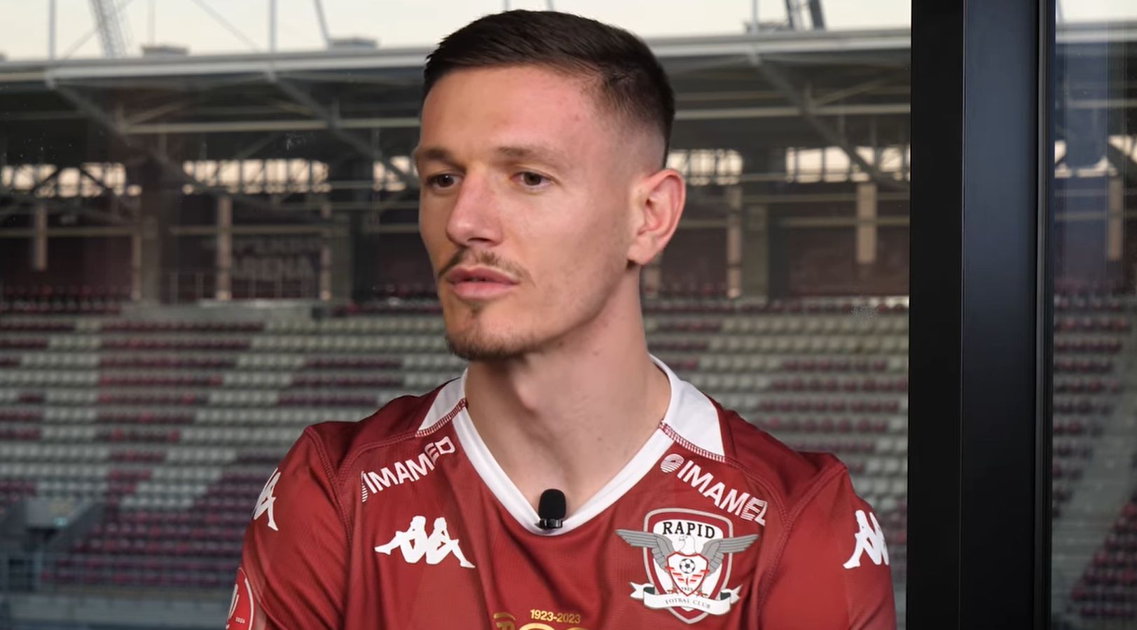 Ermal Krasniqi, las primeras declaraciones con la camiseta del Rapid ...