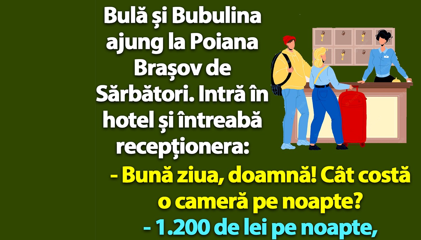 BANC | Bulă și Bubulina fac Sărbătorile la Poiana Brașov
