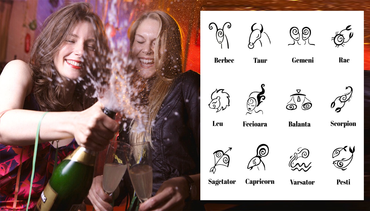 Cele mai fericite 3 ZODII de Revelion