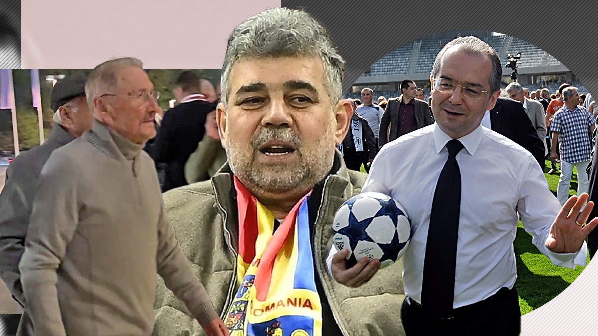 GALERIE FOTO SUPEREXCLUSIVĂ Top 25 politicieni români pe stadion. Cele ...
