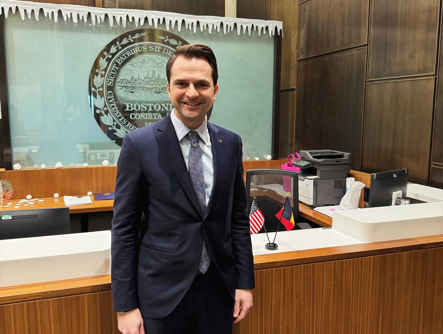 Sebastian Burduja, la Harvard, la Centrul Bloomberg pentru Oraşe ...