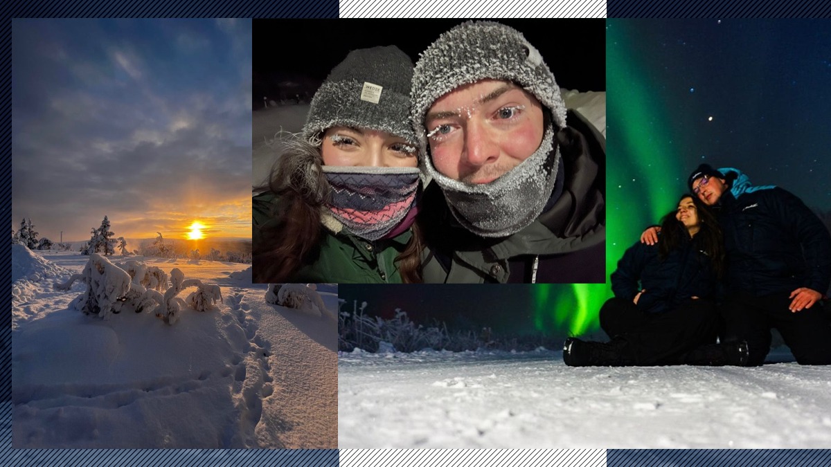 Un cuplu de tineri români trăiește ca în basme, după ce LAPONIA a ...