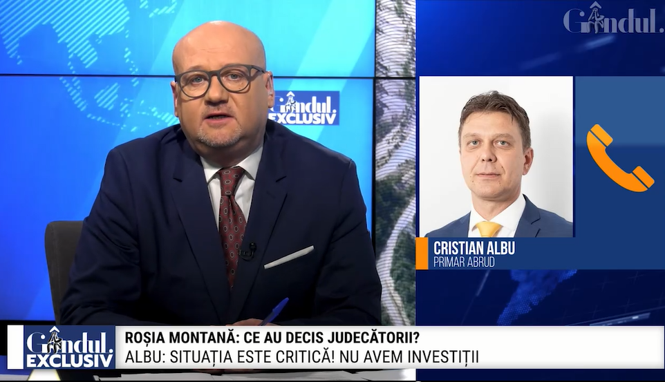 GÂNDUL EXCLUSIV | Cristian Albu, primarul din Abrud și fost lider de ...