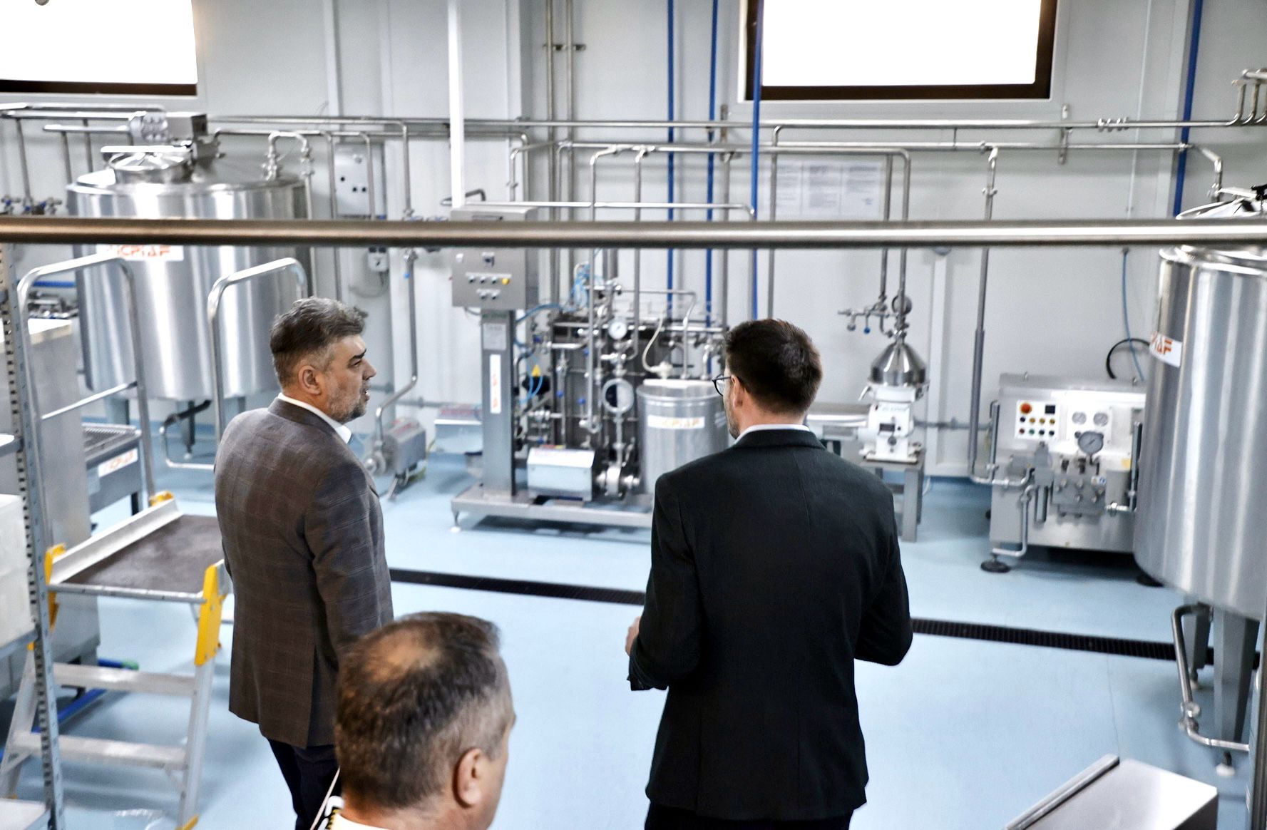 Marcel Ciolacu, vizită la Universitatea „Ion Ionescu de la Brad”(Iași)