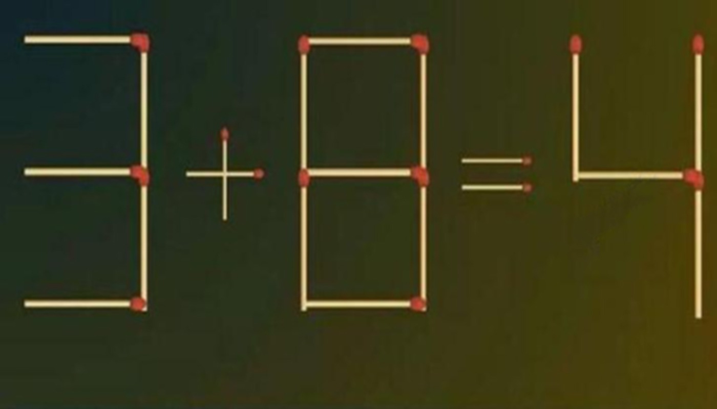 Test | Mută un singur băț de chibrit pentru a rezolva ecuația