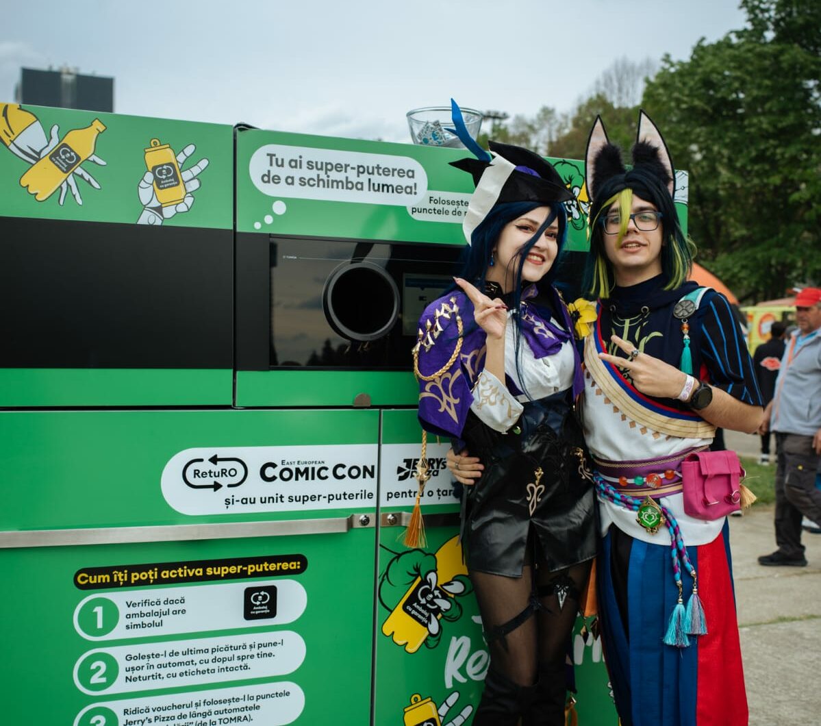 Premieră SGR la East European Comic Con: prima colectare automată în ...