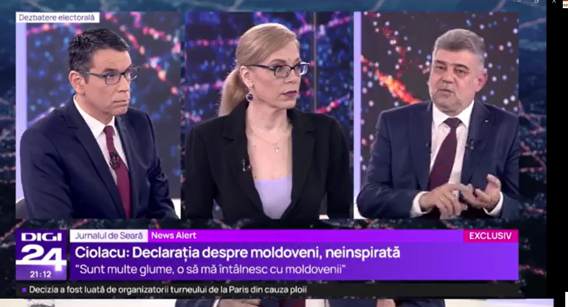 Premierul Marcel CIOLACU: Suntem într-un film paralel cu ce își doresc bucureștenii