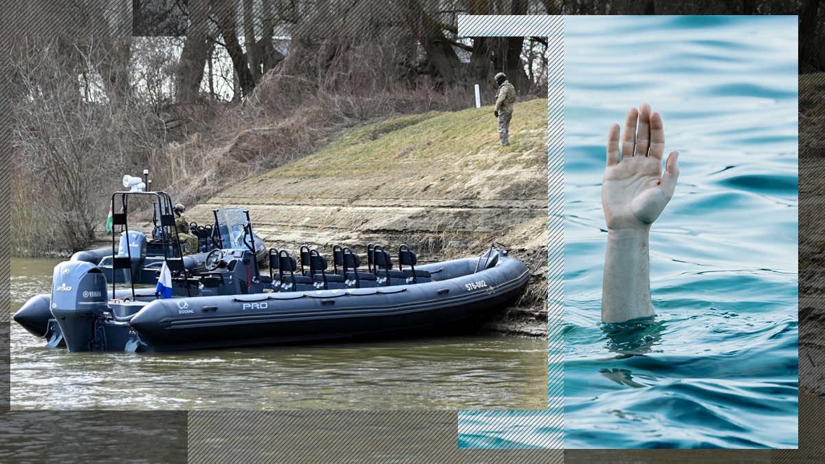 Ucraineni înecați în Tisa de frica gloanțelor rusești. Alte trei ...