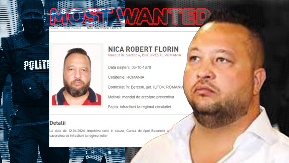 EXCLUSIV | Robert Nica, fostul șef al grupării Sportivilor, pus pe lista celor mai căutați români