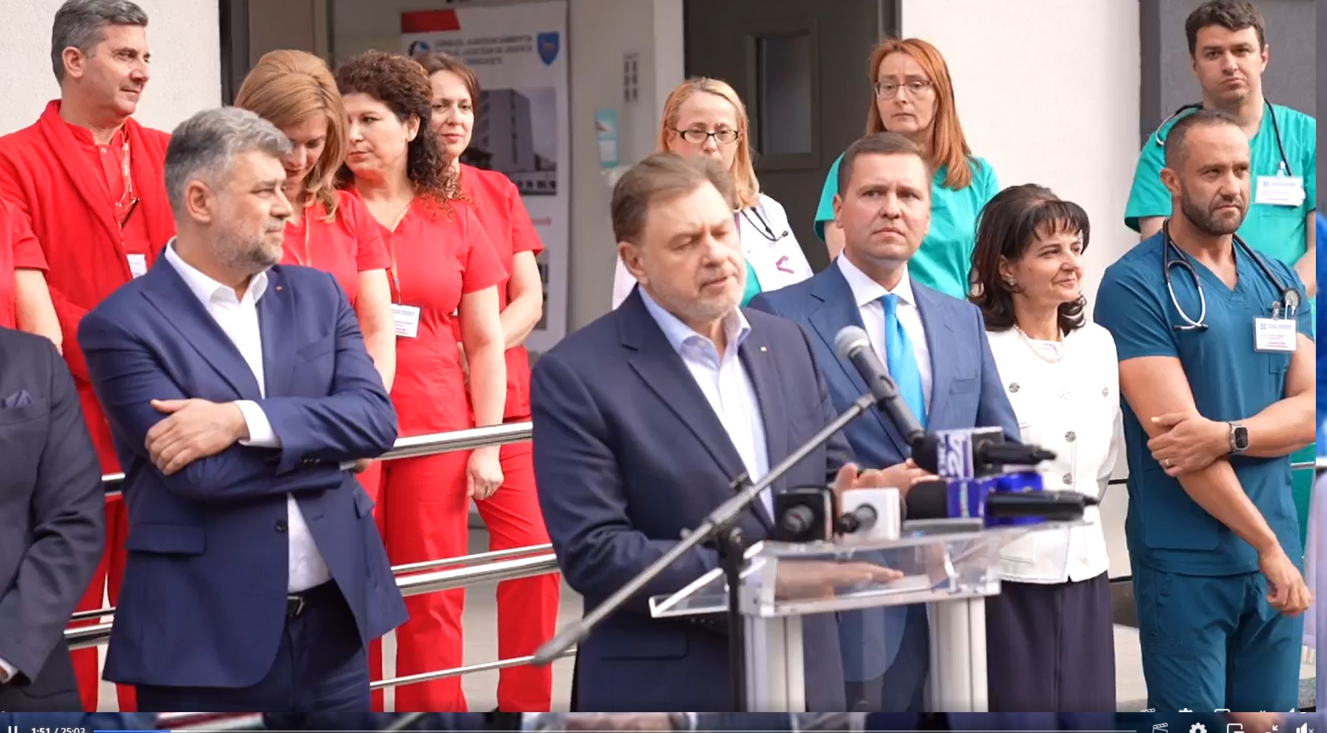 Ministrul SĂNĂTĂȚII, Alexandru RAFILA: Fiecare SPITAL a primit în jur de un MILION de euro în plus