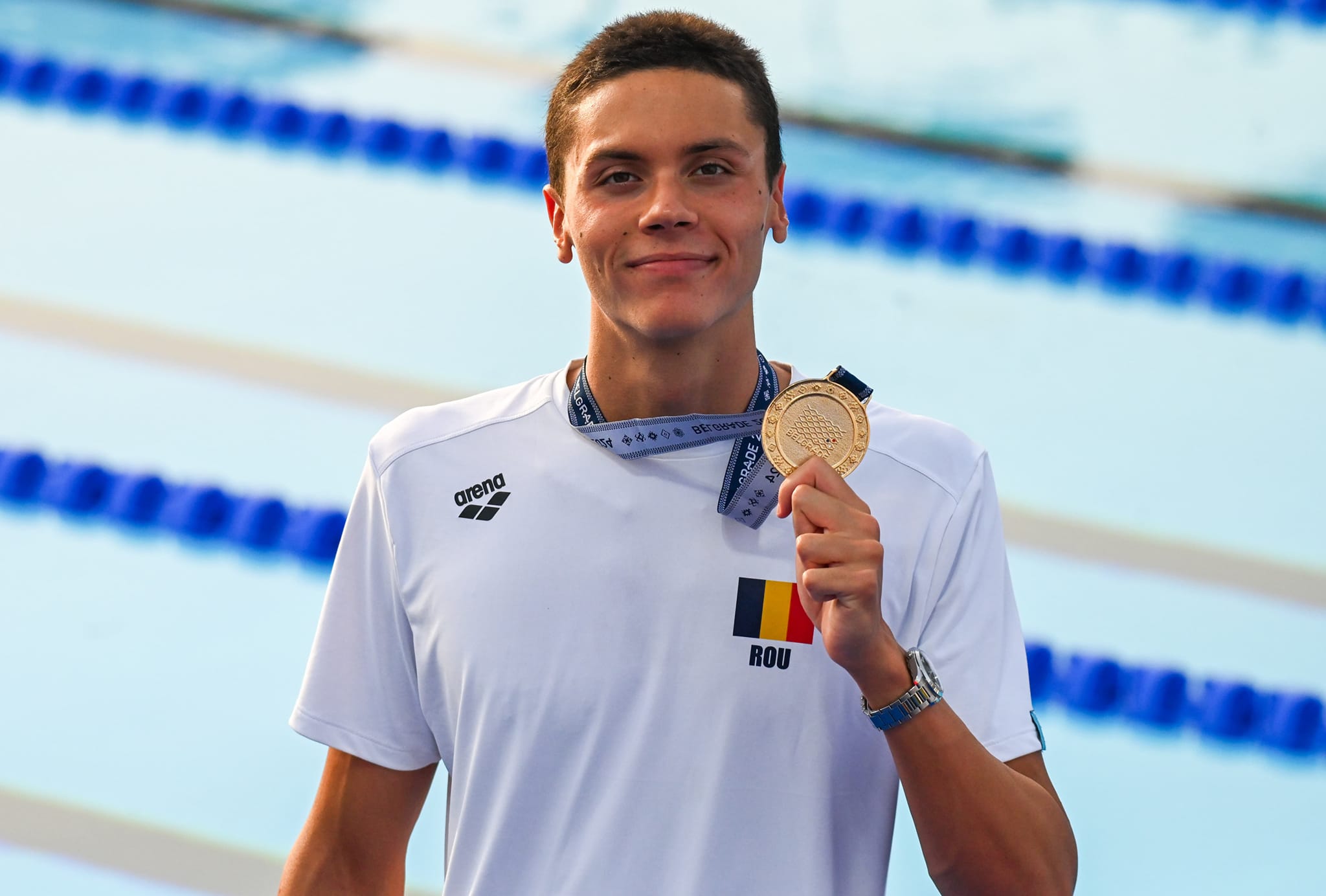 David Popovici a câștigat a doua medalie de aur