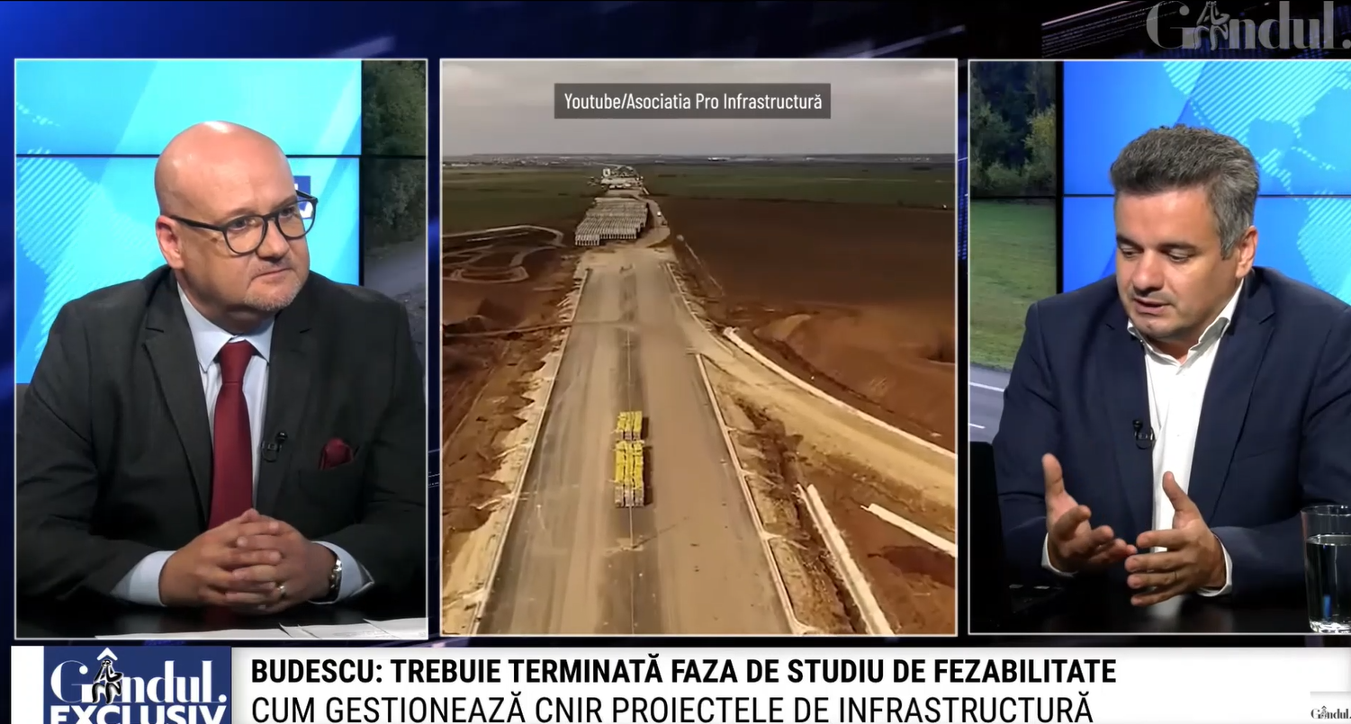 Gabriel Budescu, directorul CNIR, despre drumul de mare VITEZĂ București-Giurgiu: "Un proiect ...