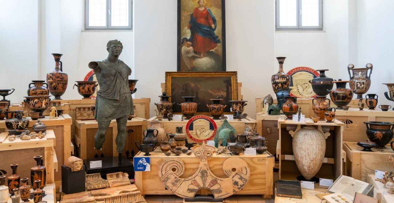 SUA restituie Italiei și Libiei artefactele istorice pierdute și furate