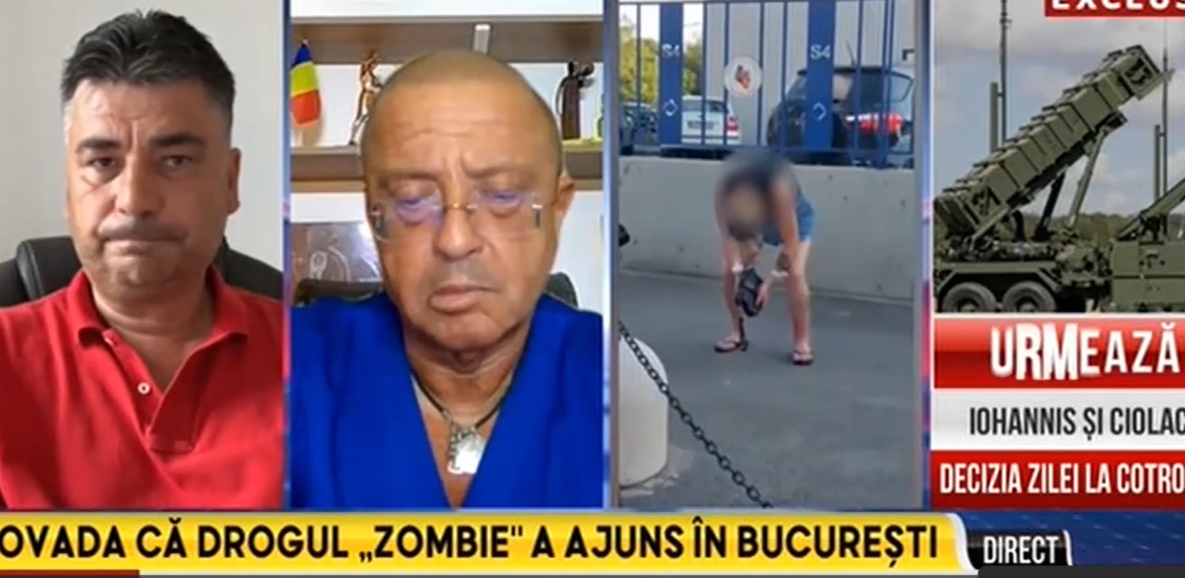 Drogul zombie a ajuns în București. Imagini ȘOCANTE cu o femeie care ...