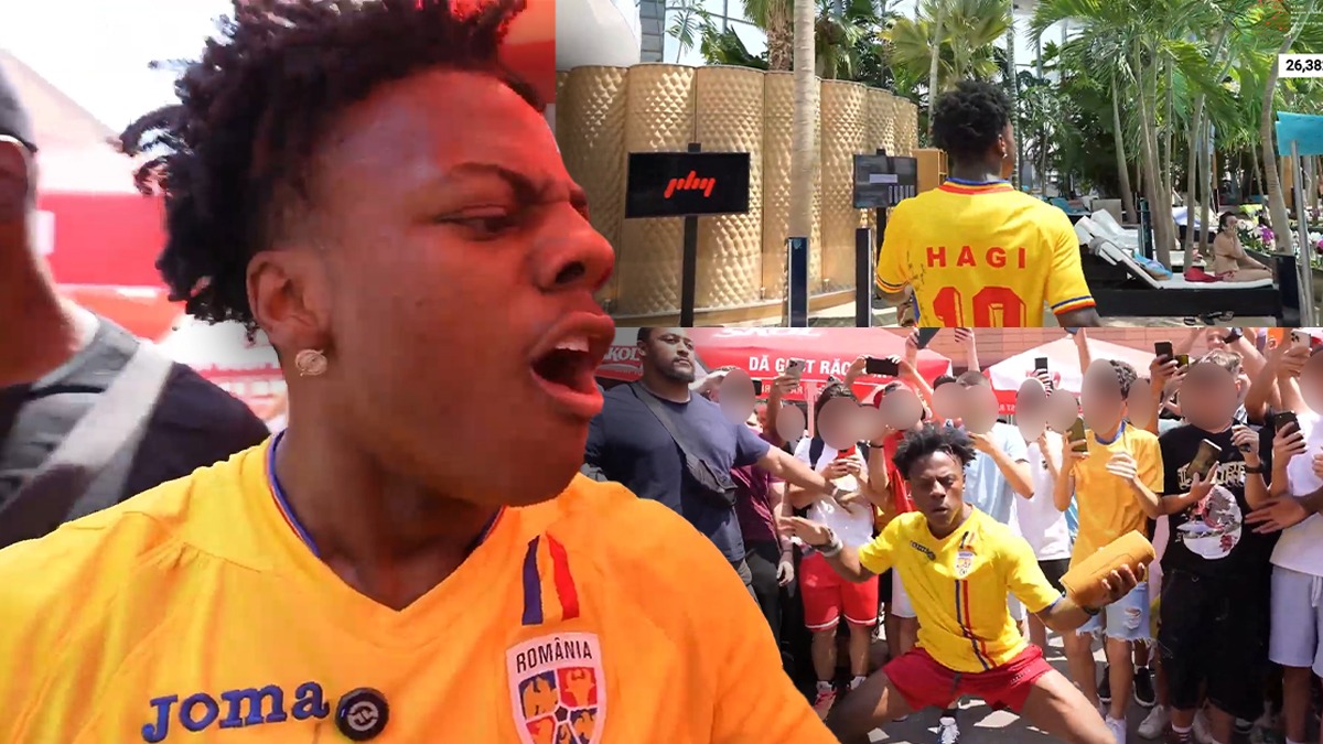 iShowSpeed, show live în București. Streamer-ul a jucat fotbal cu picii ...