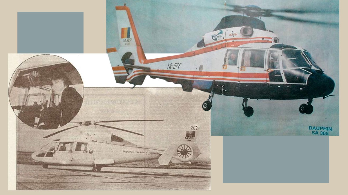 EXCLUSIV | Ce s-a întâmplat cu elicopterul cu care au fugit Nicolae și ...