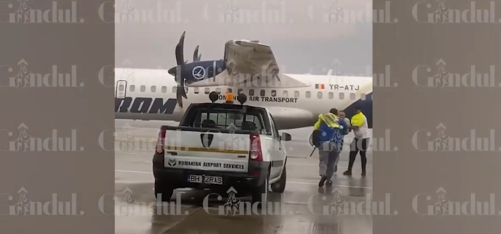 EXCLUSIV Incident fără precedent pe aeroportul din Oradea. Un avion ...