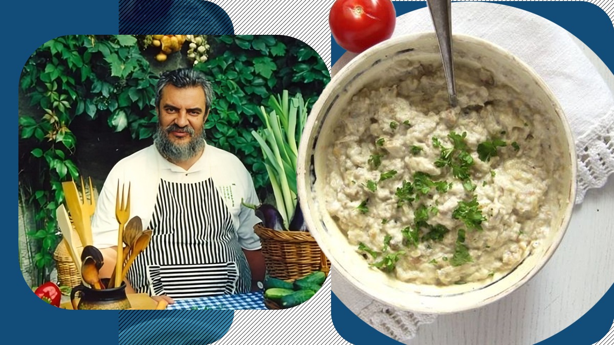 Reţeta fabuloasă de salata de vinete a lui Radu Anton Roman