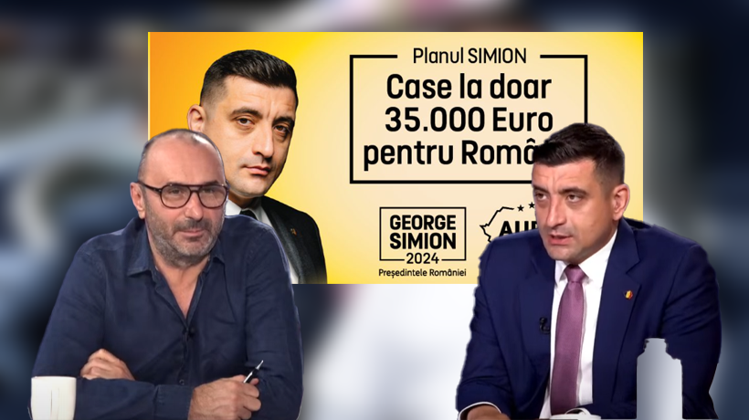 Președintele AUR explică „Planul Simion”. Cum va construi CASE cu 35. ...