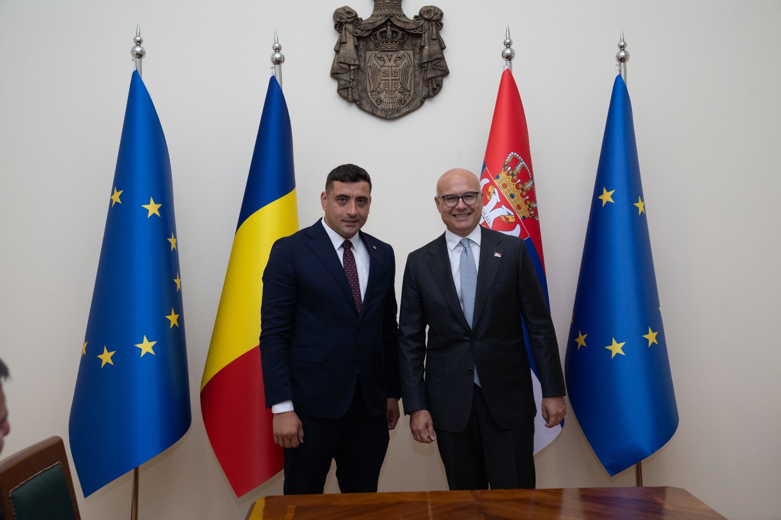 Președintele AUR s-a întâlnit cu premierul Serbiei pentru a discuta ...