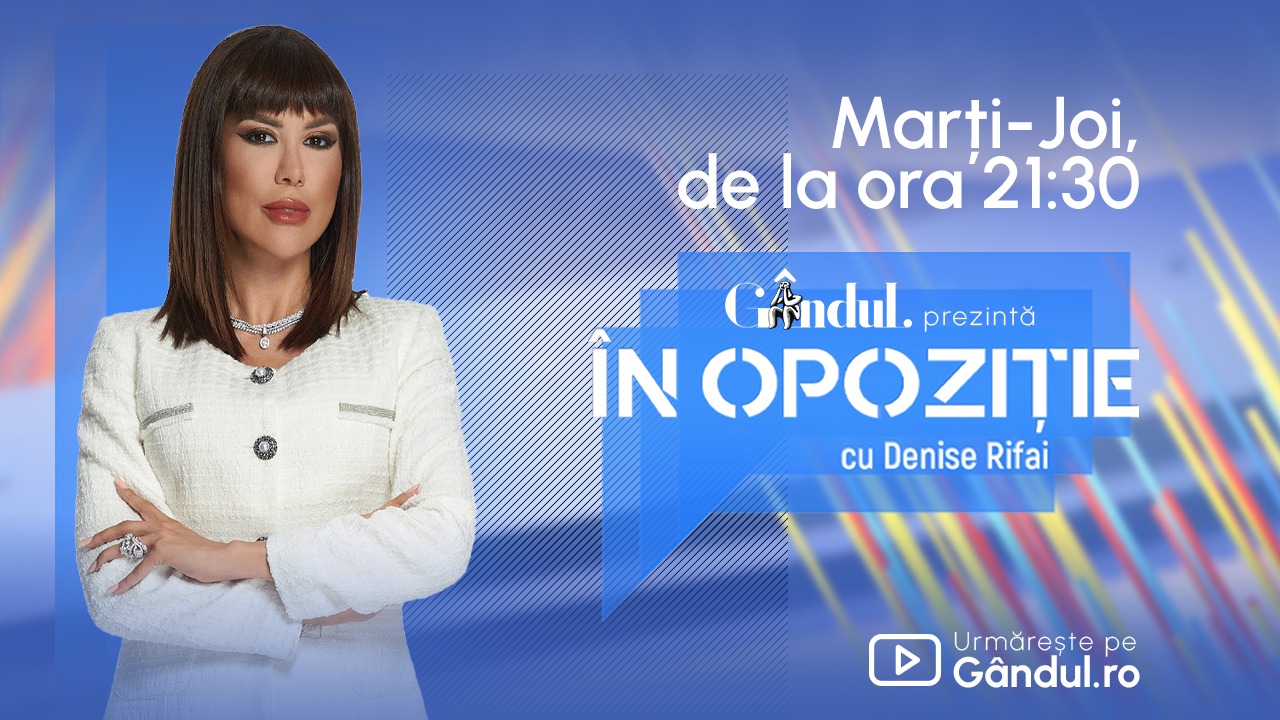Denise Rifai lansează emisiunea „În Opoziție cu Denise Rifai”: ,,Stăm ...