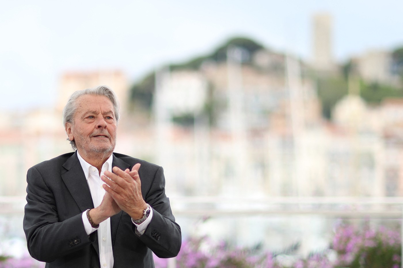 The good actor Alain Delon, one of many legends of French cinema, has ...