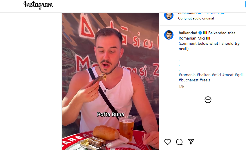 Balkan Dad, celebrul influencer sârb cu maiou și scobitoare în colțul ...