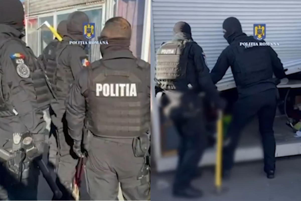Operațiunea JUPITER, percheziții în forță în București și Ilfov ...