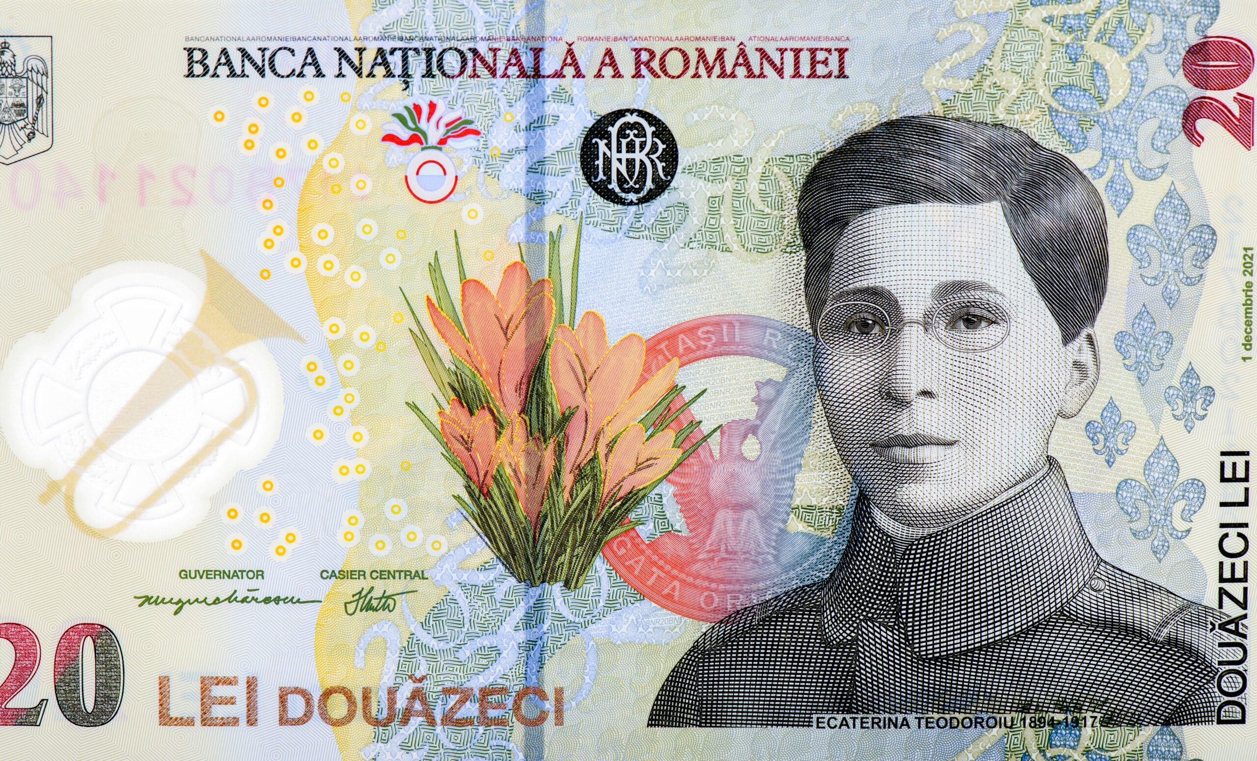 Bancnota de 20 de lei cu Ecaterina Teodoroiu a devenit o RARITATE. Cu cât se vinde pe internet