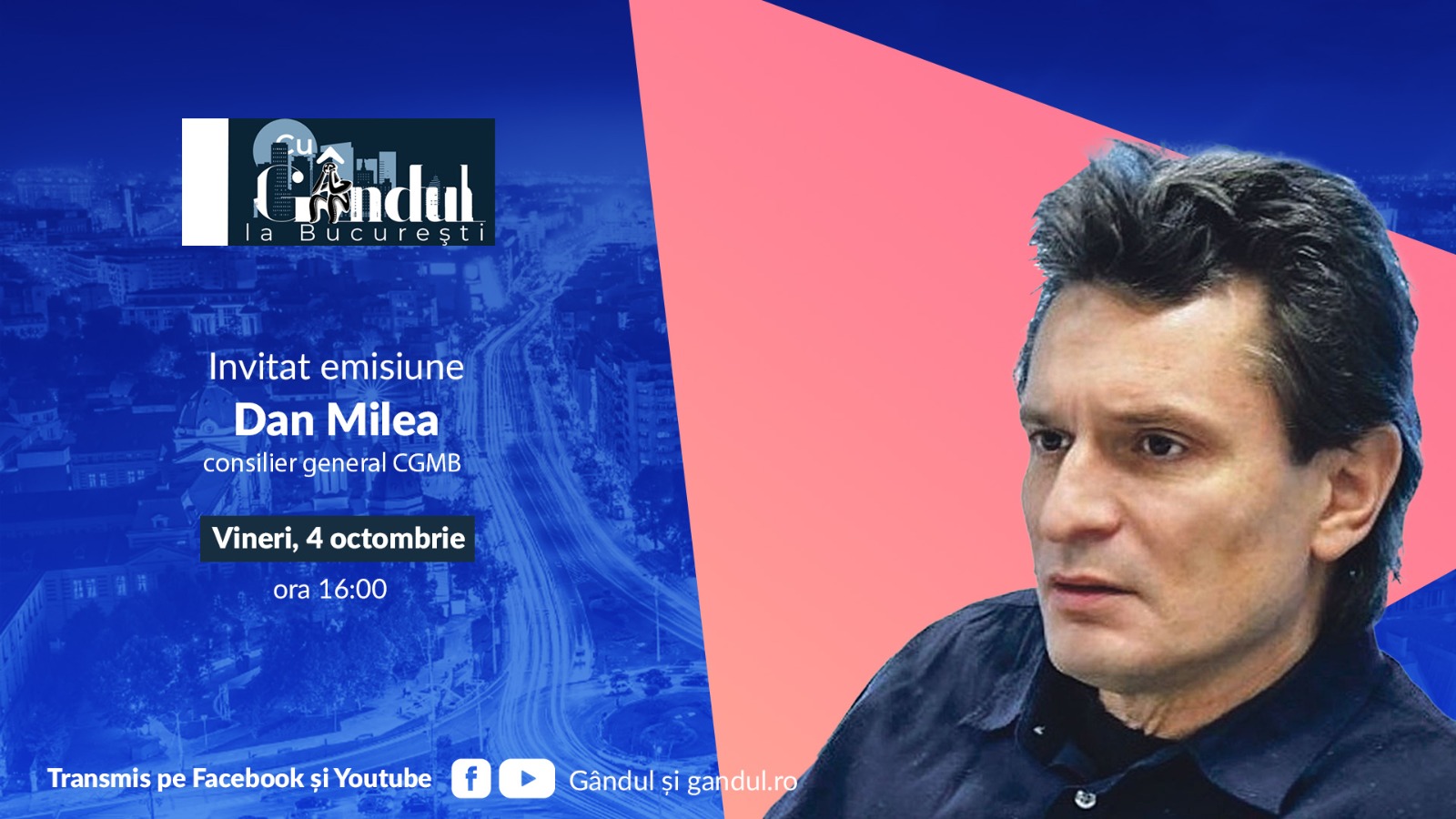 ”Cu Gândul la București” începe vineri, 4 octombrie, de la ora 16.00 ...