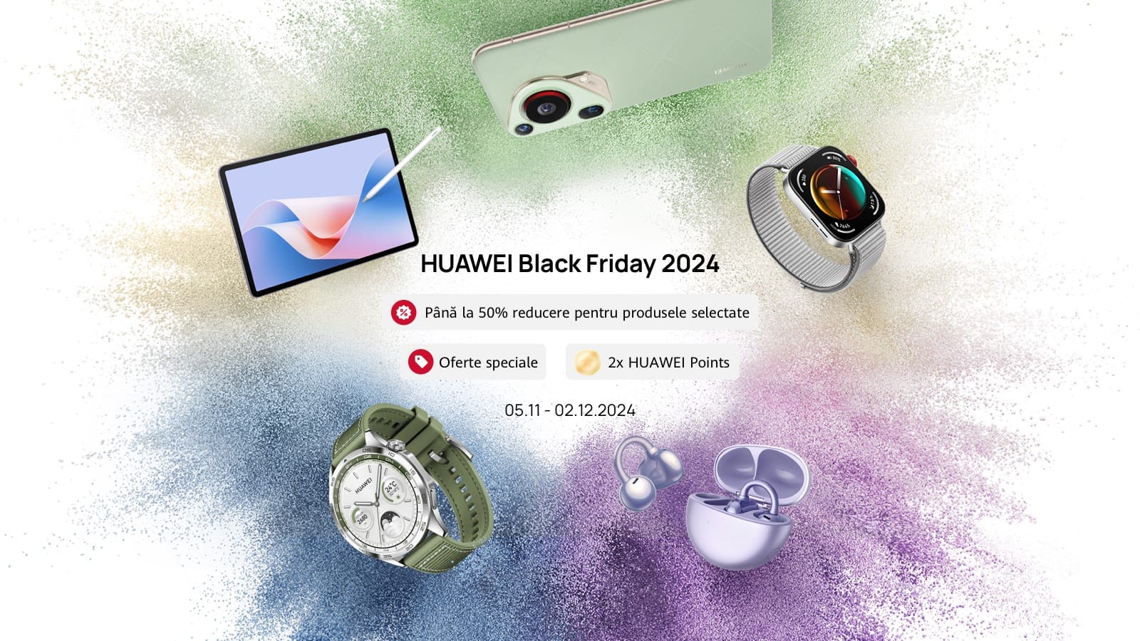 Black Friday 2024 la HUAWEI Store: Au mai rămas două Black Weekend-uri ...