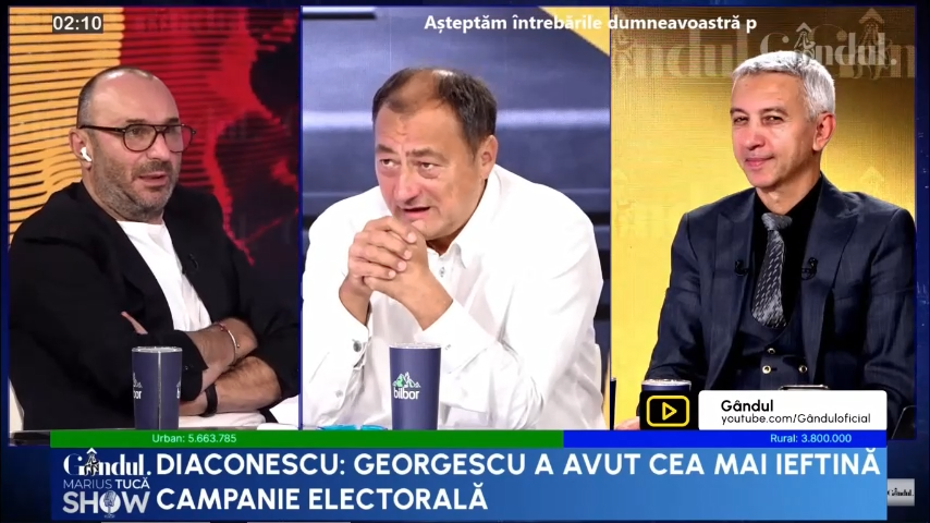 Mirel Palada: „Există o informație că în spatele lui Georgescu este un serviciu al ARMATEI”