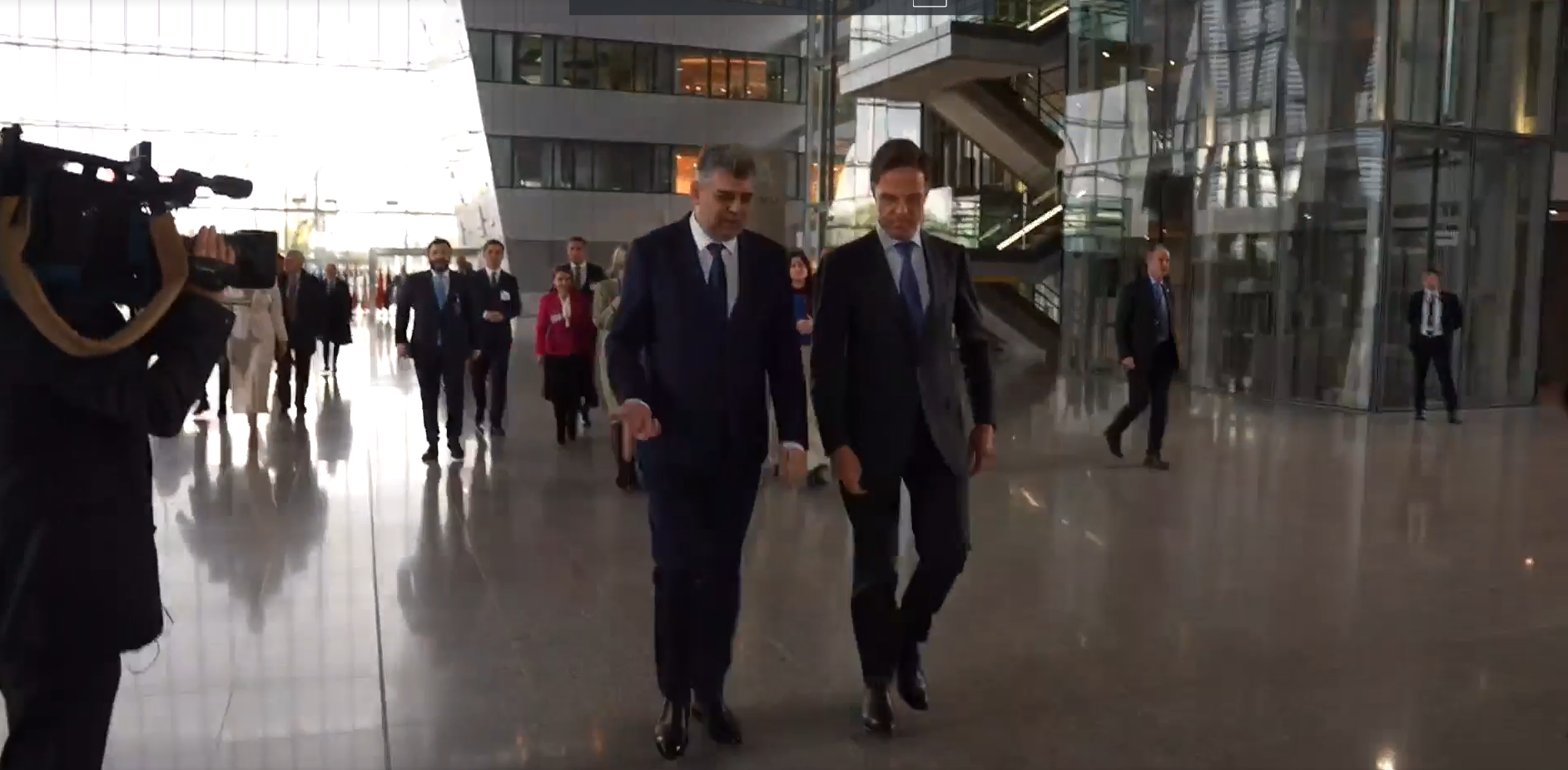 Marcel CIOLACU, întrevedere cu Mark Rutte. „Consolidarea relațiilor cu ...