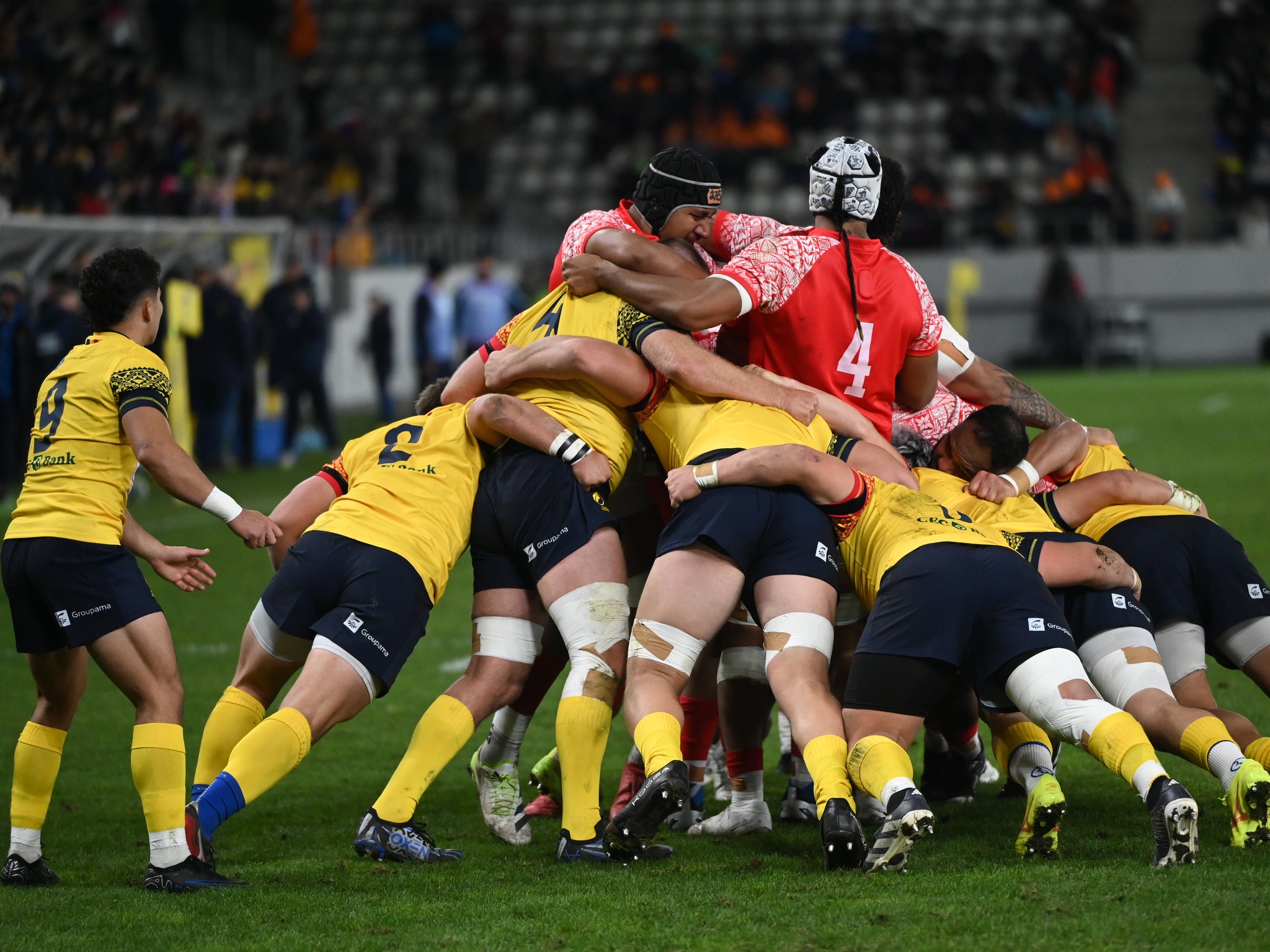 Victorie pentru „stejari” în meciul cu Tonga la RUGBY! Ce urmează ...