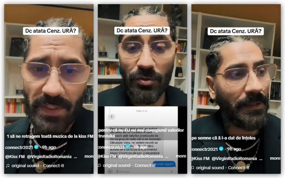 Connect-R își RETRAGE muzica de pe Kiss FM, după ce ar fi fost exclus ...