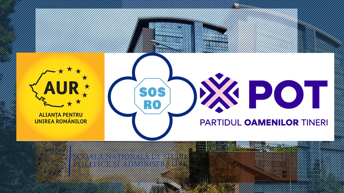 Universitarii din SNSPA: "AUR, SOS și POT să renunțe la elementele de ...