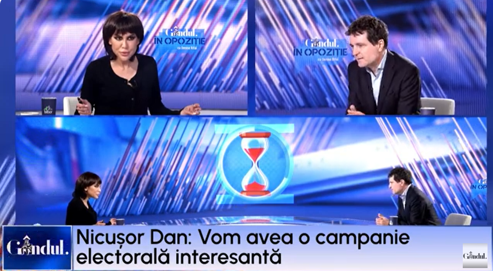 Nicușor Dan, dacă se bazează pe sprijinul USR la alegerile ...