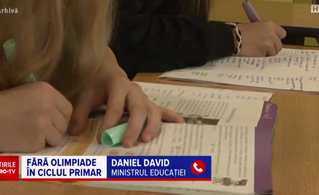 Fără OLIMPIADE și concursuri în clasele primare. Explicația ministrului ...