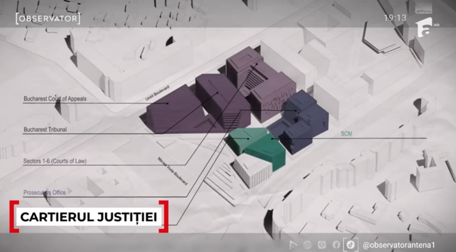 Megaproiectul Cartierul Justiției intră în linie dreaptă. Cât costă cel ...